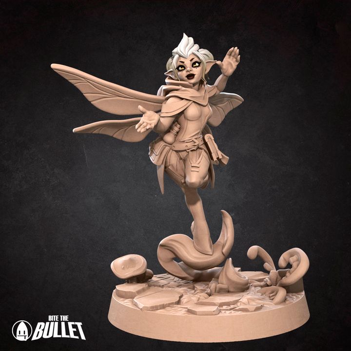 3D Printable Pixie Cleric by Bite the Bullet